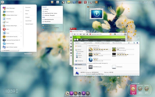 25 New, Beautiful and Free Windows 7 Themes